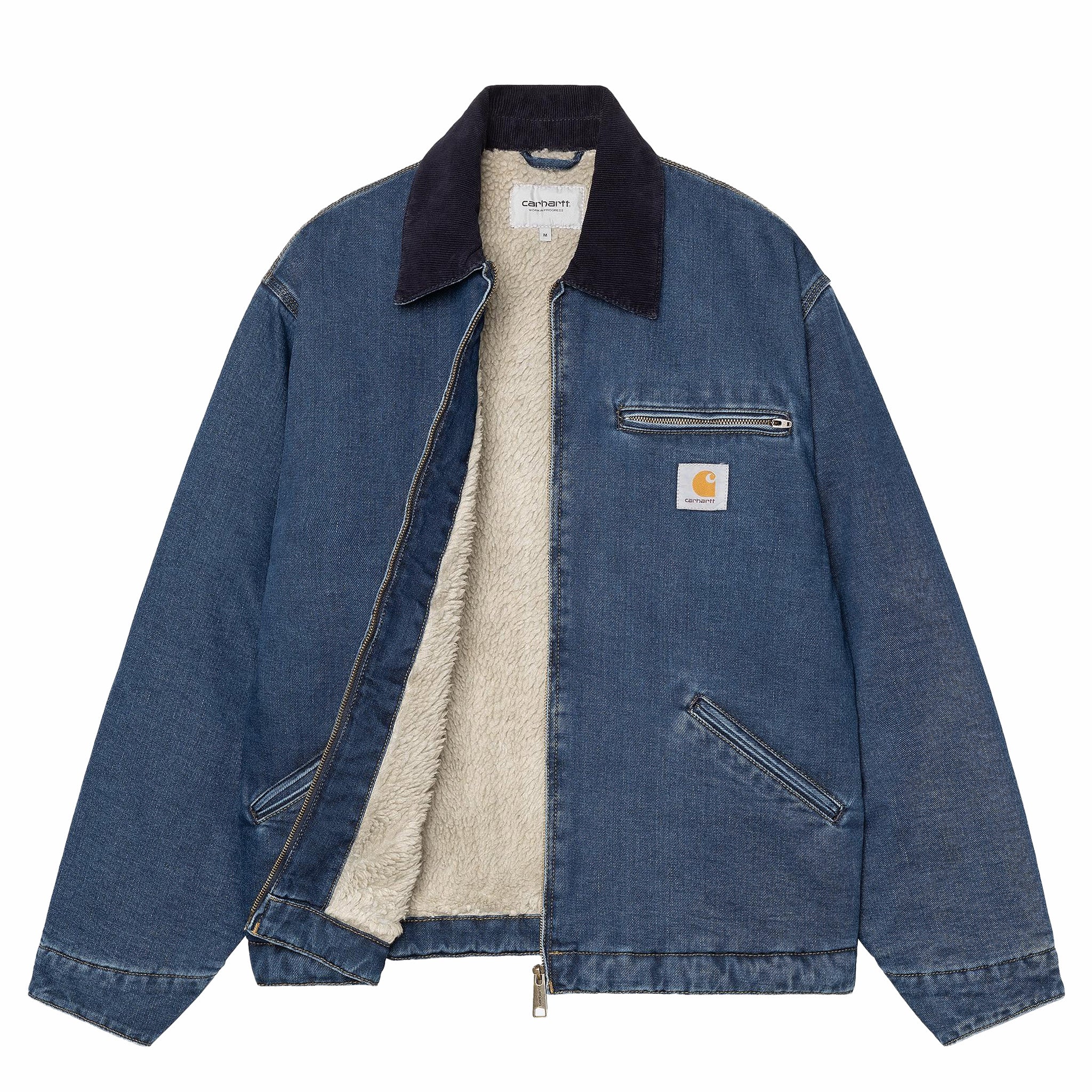 Carhartt Wip Og Detroit Jacket 100 Organic Cotton Maitland Denim