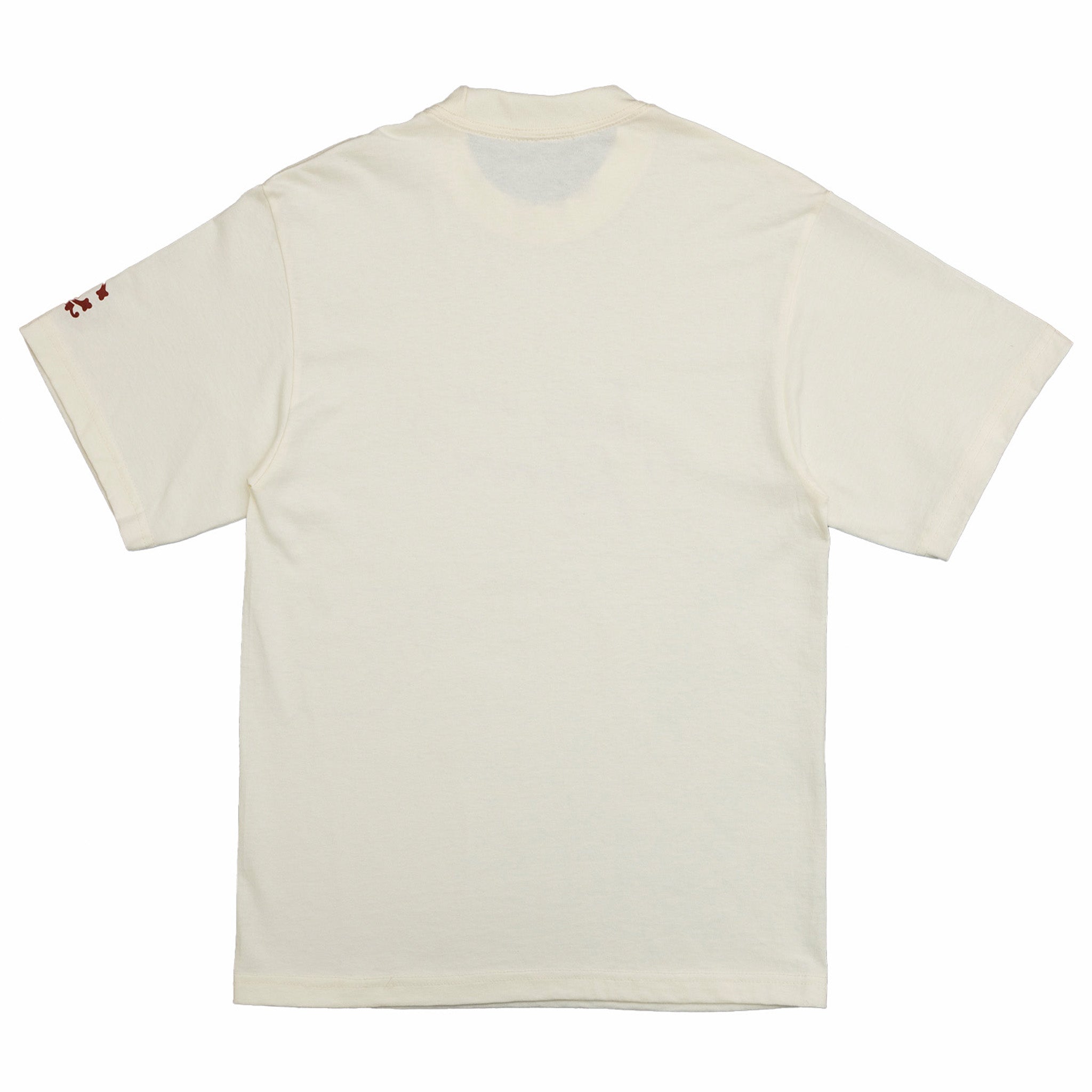 August "Cigar Lounge - Tienes Una Fosforera?" Cropped Tee (Off White)