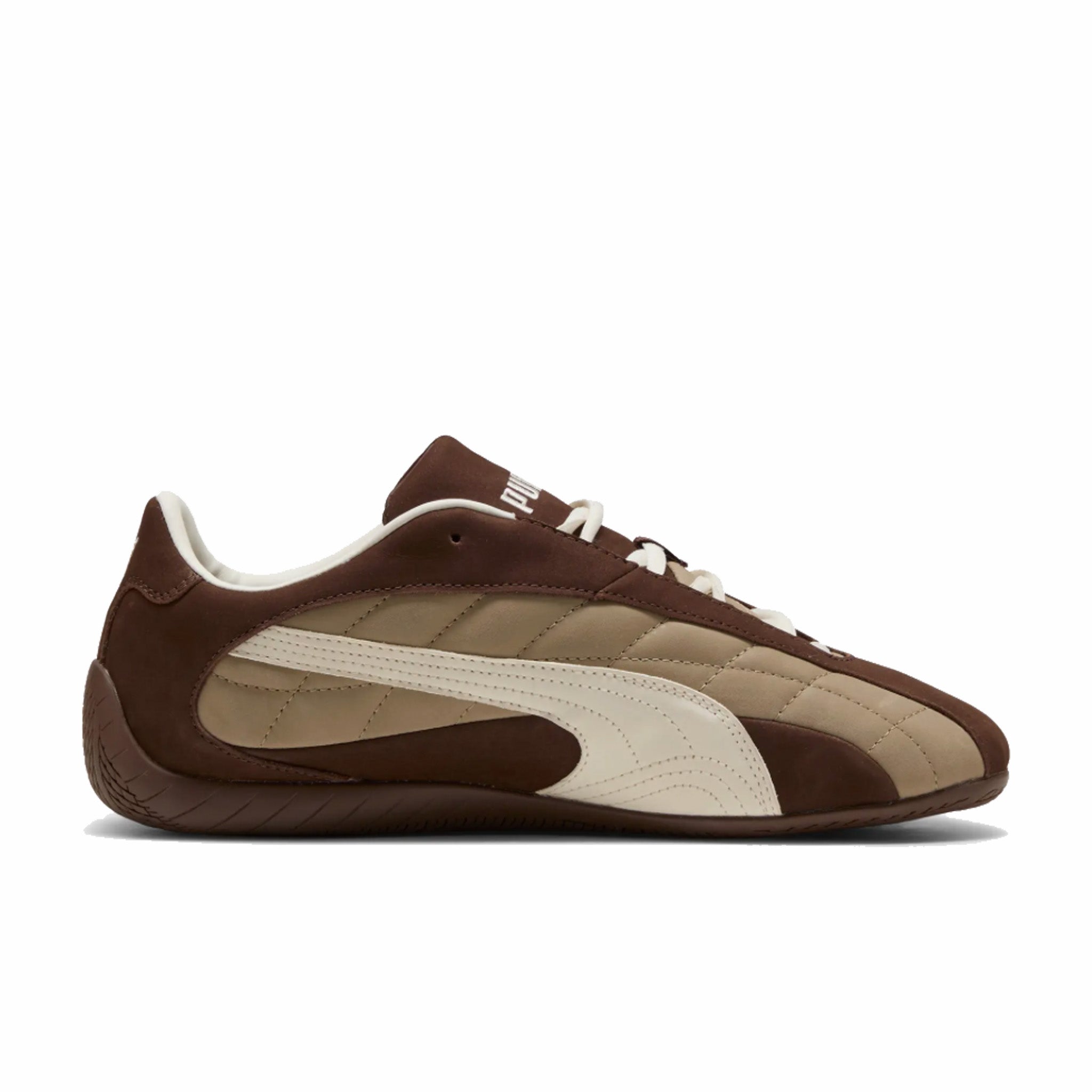 Puma Men's Speedcat Plus Quilted (Espresso Brown/Warm White) – August