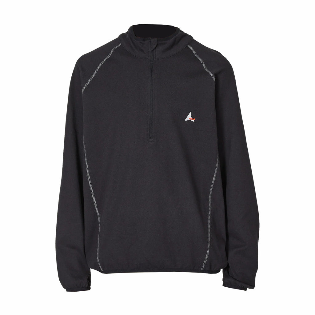 ROA Jersey Half Zip (Black) – August