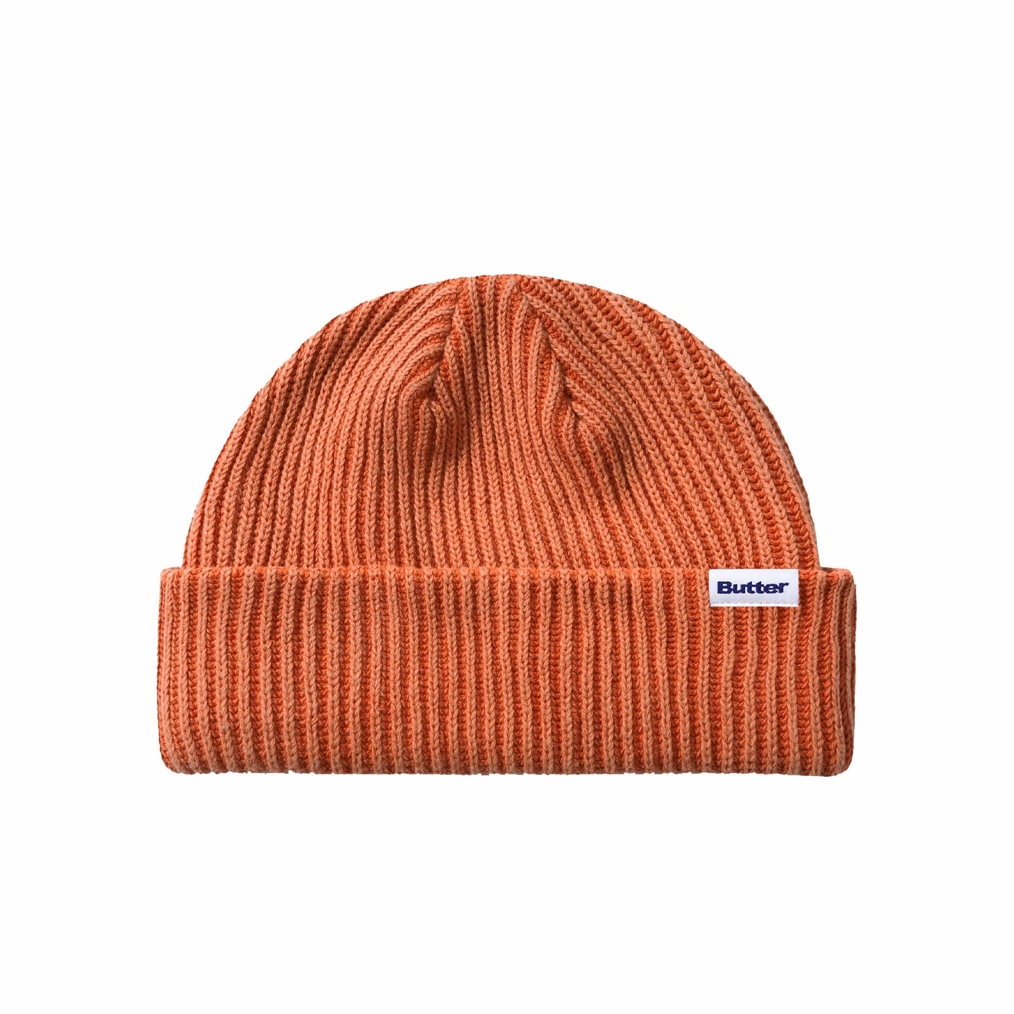 Butter Goods Bleached Wharfie Beanie (Coral) – August