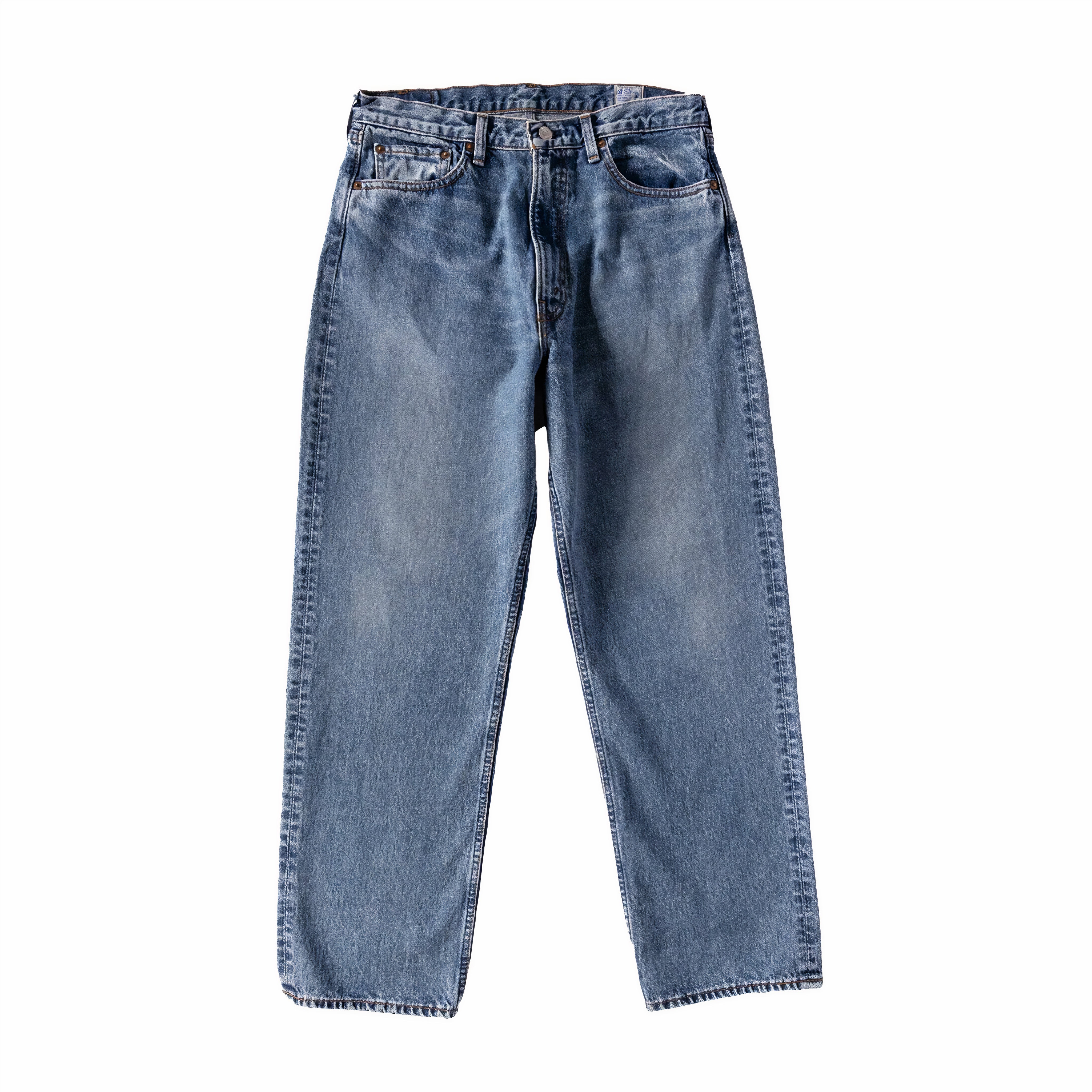 OrSlow 100 Super Dad's Denim - Used Wash (Blue) – August